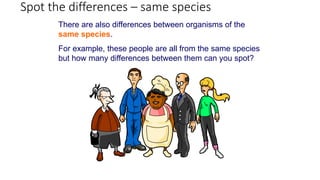 Ch.7.classification and variation (part 2) | PPTX