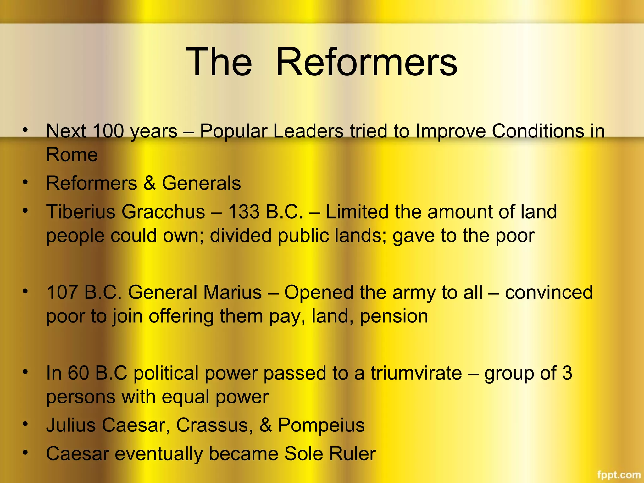 The Roman Republic | PPT