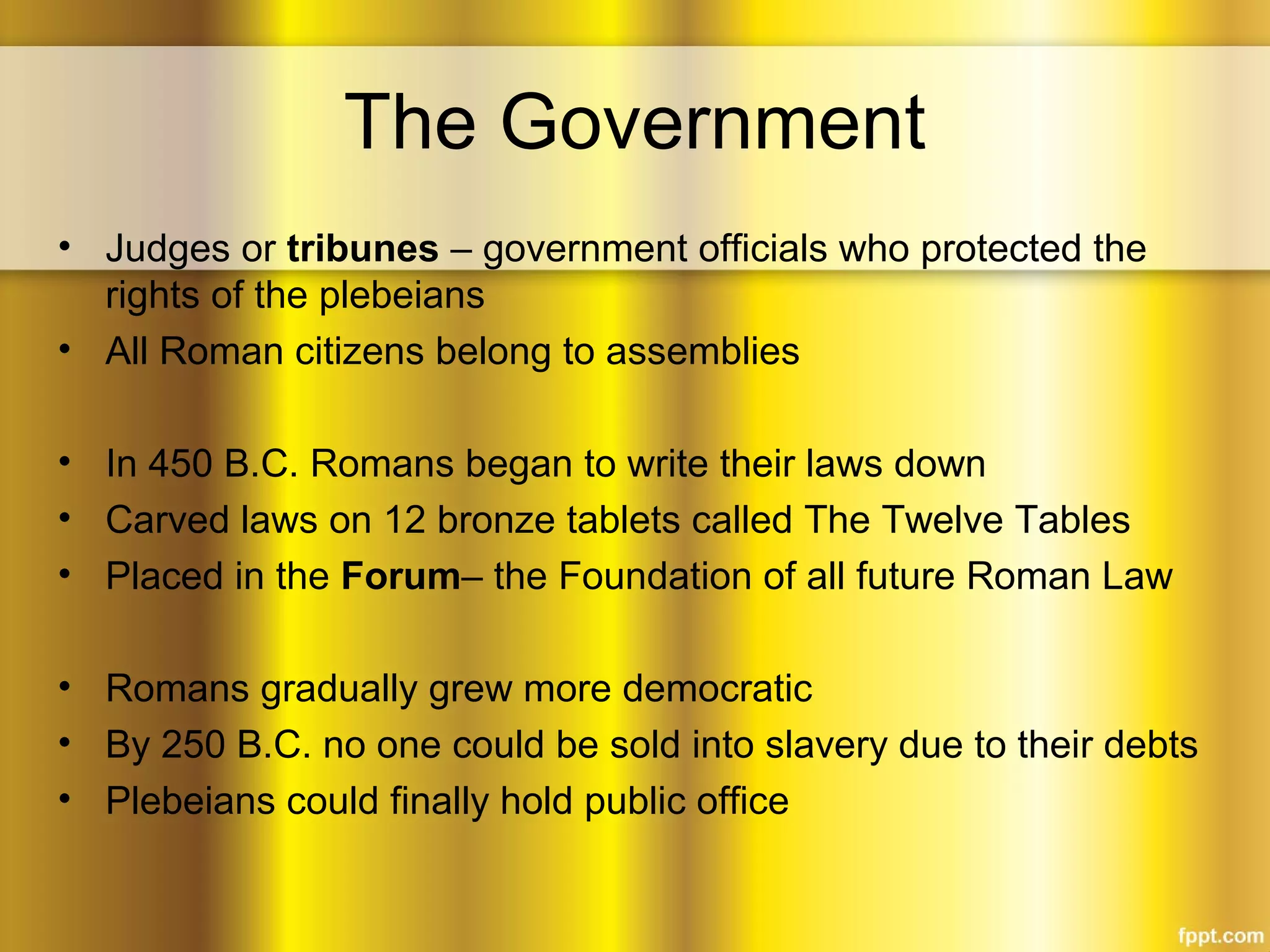 The Roman Republic | PPT