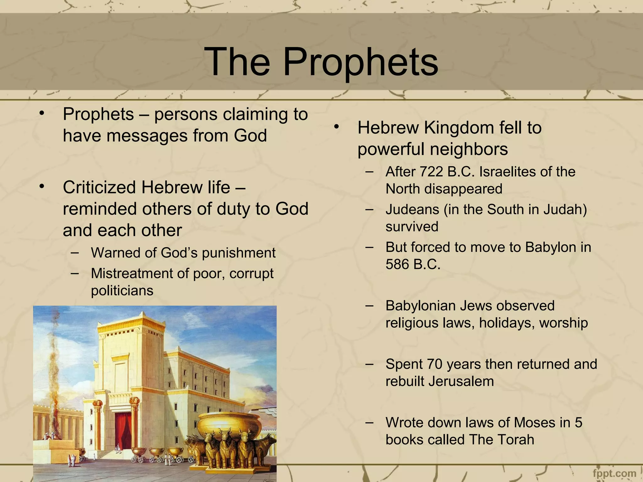 The Phoenicians & Hebrews | PPT