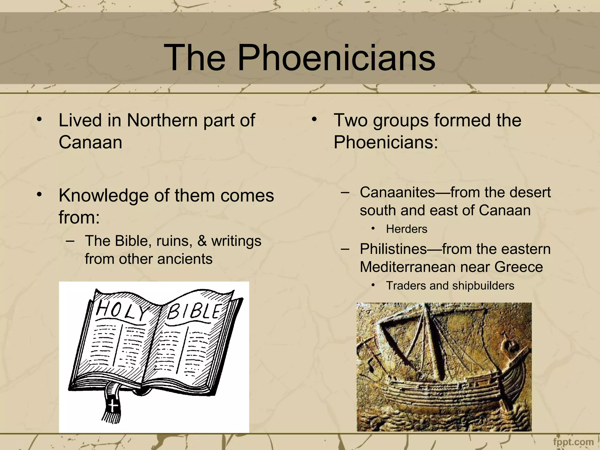The Phoenicians & Hebrews | PPT
