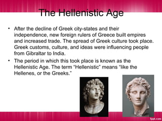 The Hellenistic Period | PPT