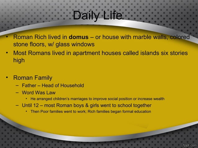 The Roman Empire | PPT