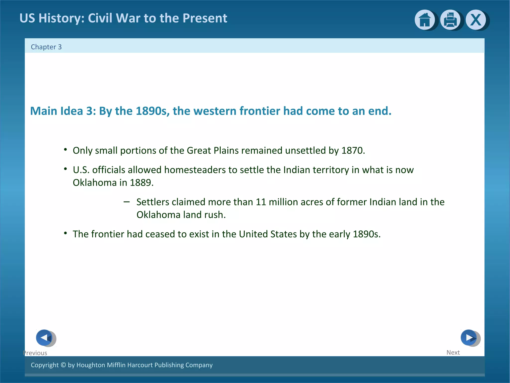 Ch.3 americans move west | PPT