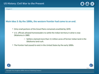 Ch.3 americans move west | PPT