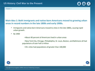 Ch.5- Immigrants and Urban Life | PPT