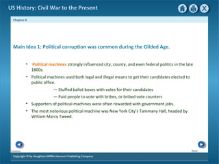 Ch.6 the progressive spirit and reform | PPT