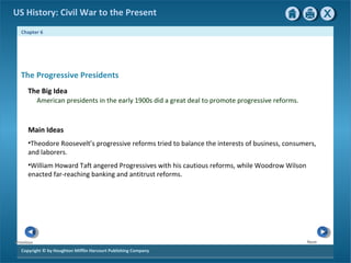 Ch.6 the progressive spirit and reform | PPT