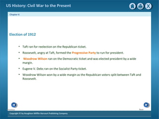 Ch.6 the progressive spirit and reform | PPT