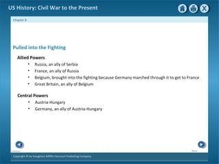 Ch.8 world war i | PPT