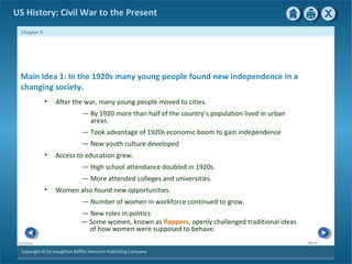 Ch.9 the roaring twenties | PPT