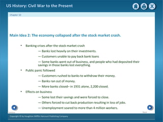 Ch.10 the great depression | PPT