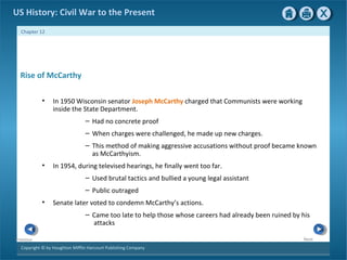Ch.12 early years of the cold war | PPT