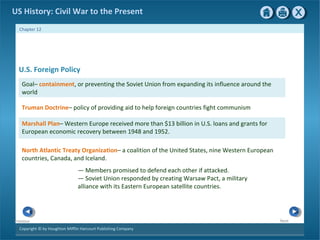 Ch.12 early years of the cold war | PPT