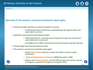 Ch.13- The Civil Rights Movement | PPT