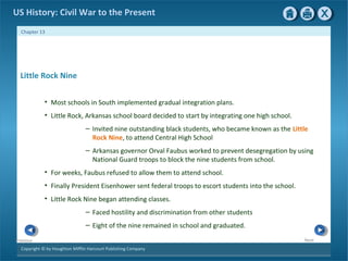 Ch.13- The Civil Rights Movement | PPT