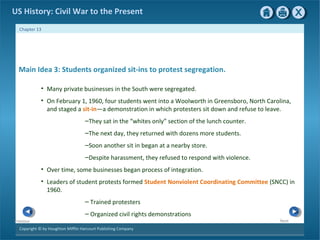 Ch.13- The Civil Rights Movement | PPT