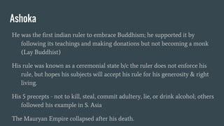 ancient india and the rise of buddhism | PPTX