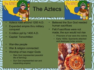 Ch. 8 Mesoamerica | PPT