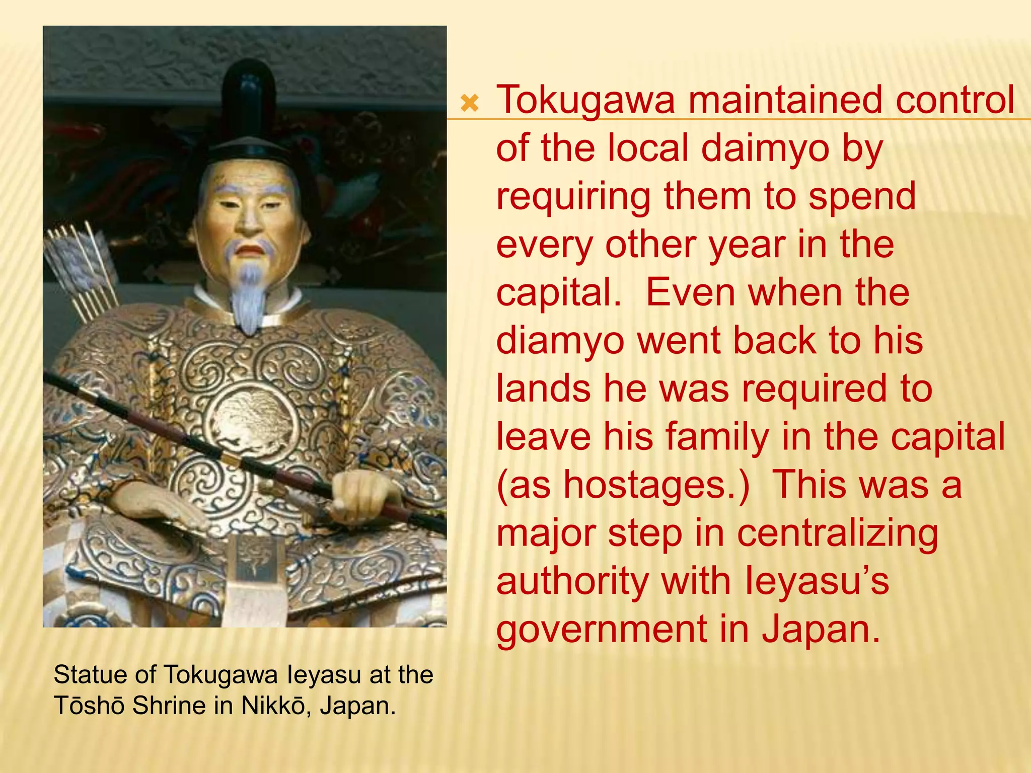 Ch. 3.3 japan limits western contact | PPTX