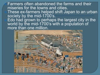 Ch. 3.3 part ii tokugawa society and culture | PPTX | Theater | Fine Art