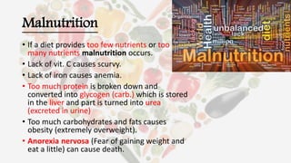 Ch.2.a healthy diet | PPTX