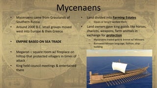 Beginnings of Ancient Greece | PPT