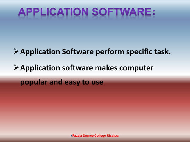 Softwares and types | PPT