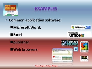 Softwares and types | PPT