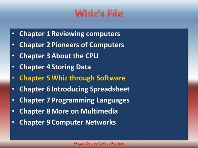Softwares and types | PPT