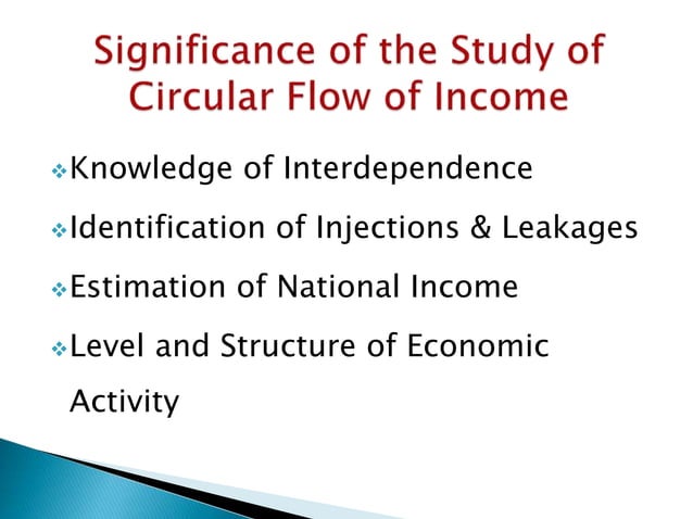 Circular Flow of Income | PPT