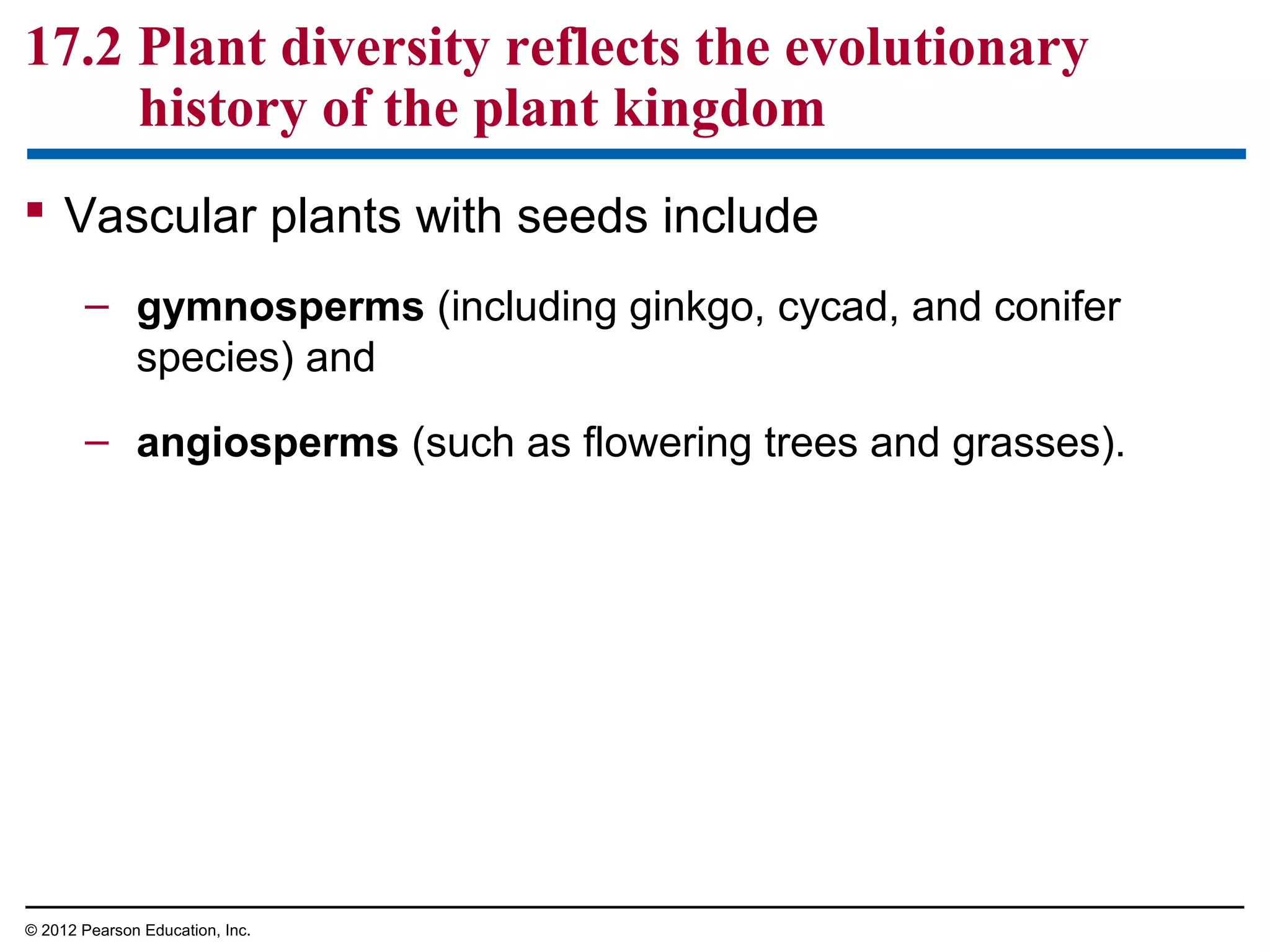 Plants Evolution | PPT