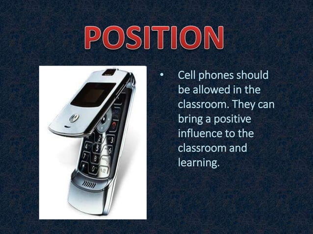 Moble phones use in classroom | PPTX