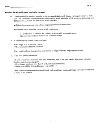 Foundations 20 Ch. 6 review assignment(2)key | PDF