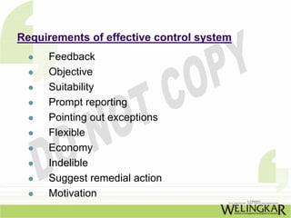 Principles of Management – Chpt 17 : Controlling | PDF