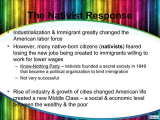 New Movements in America | PPT