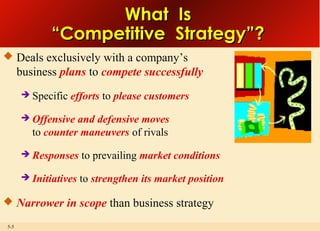 Generic competitive strategies-STRATEGIC MANAGEMENT | PPT