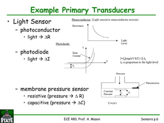 Sensor Lecture Interfacing | PPT