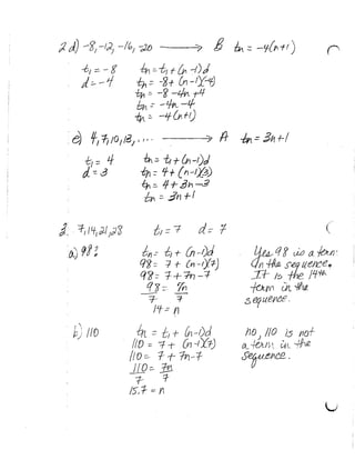 Mrs. Sack's PRE-CALC 20 Ch. 1 textbook review assignment (key) | PDF ...