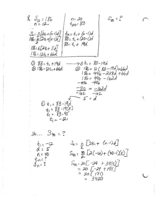Mrs. Sack's PRE-CALC 20 Ch. 1 textbook review assignment (key) | PDF ...