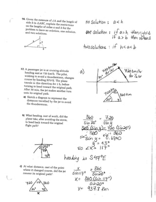 Pre-Calc 20 Ch. 2 review assignment answer key | PDF