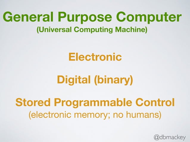 A (very) Brief History of the Computer | PPT