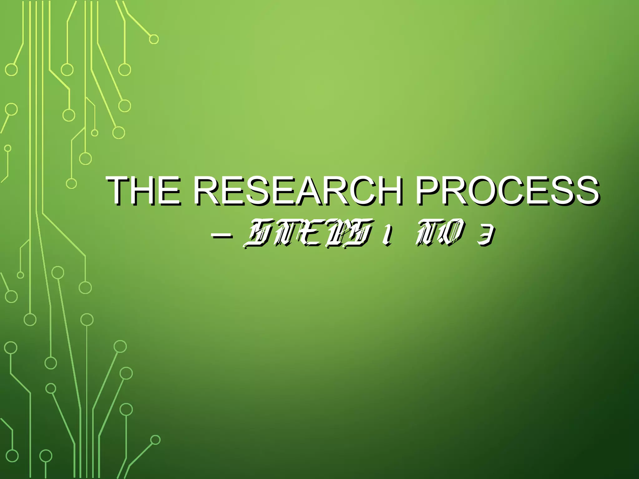 Research Process | Step By Step | Reference Style In Research | | PPT ...