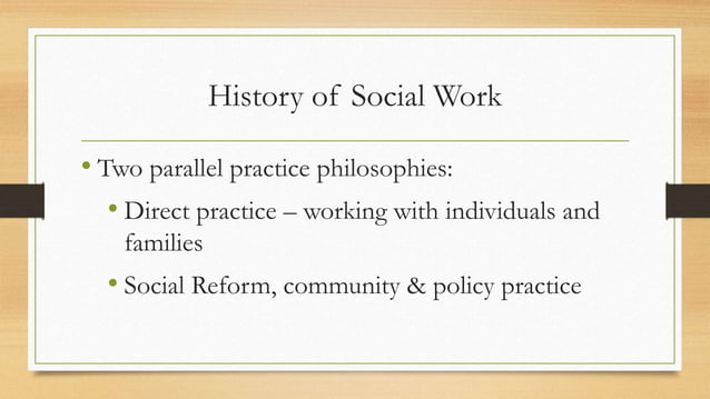 SWK 501 Ch. 1 introduction to social work | PPTX