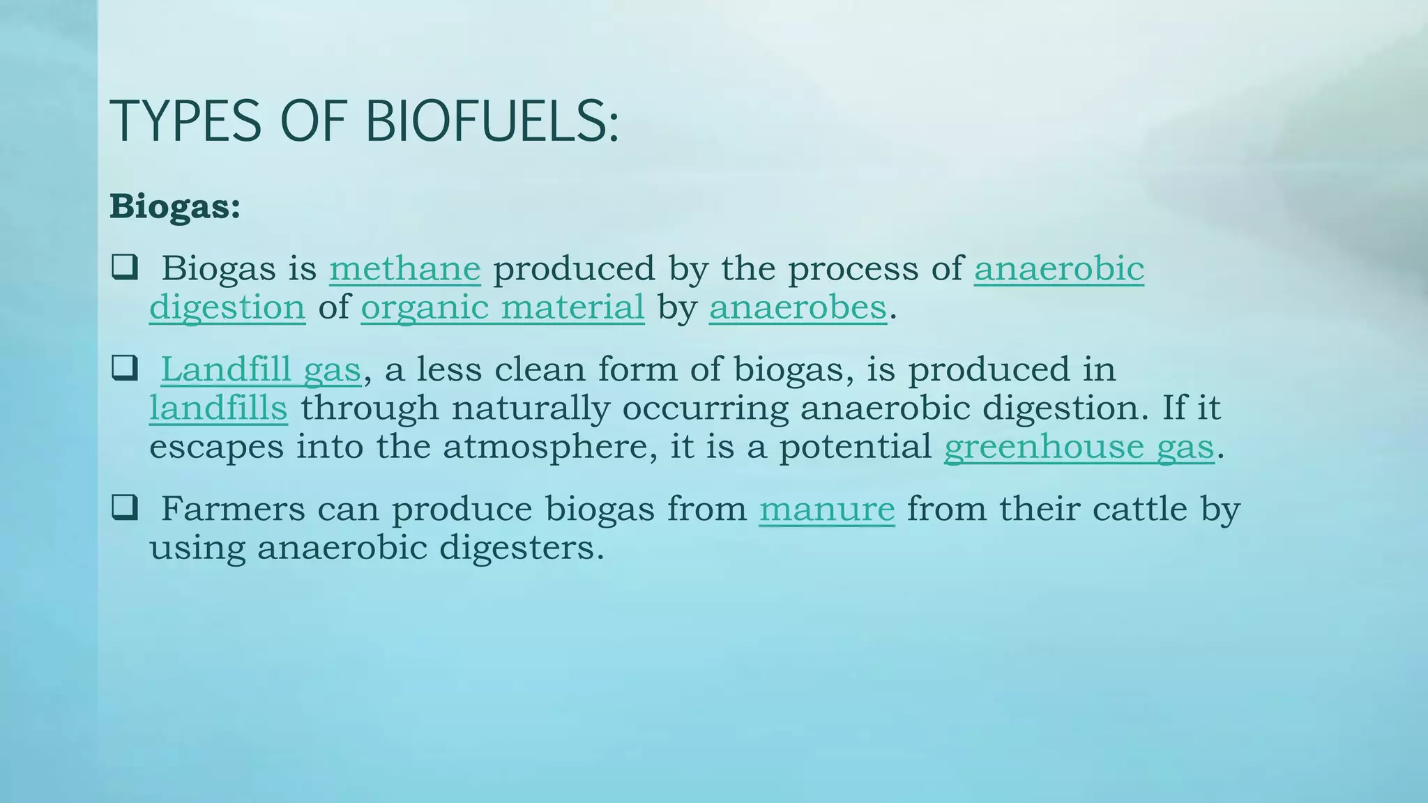 Biofuels - CHEMISTRY | PPTX