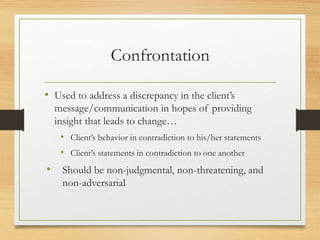 Ch. 6 advanced skills | PPT