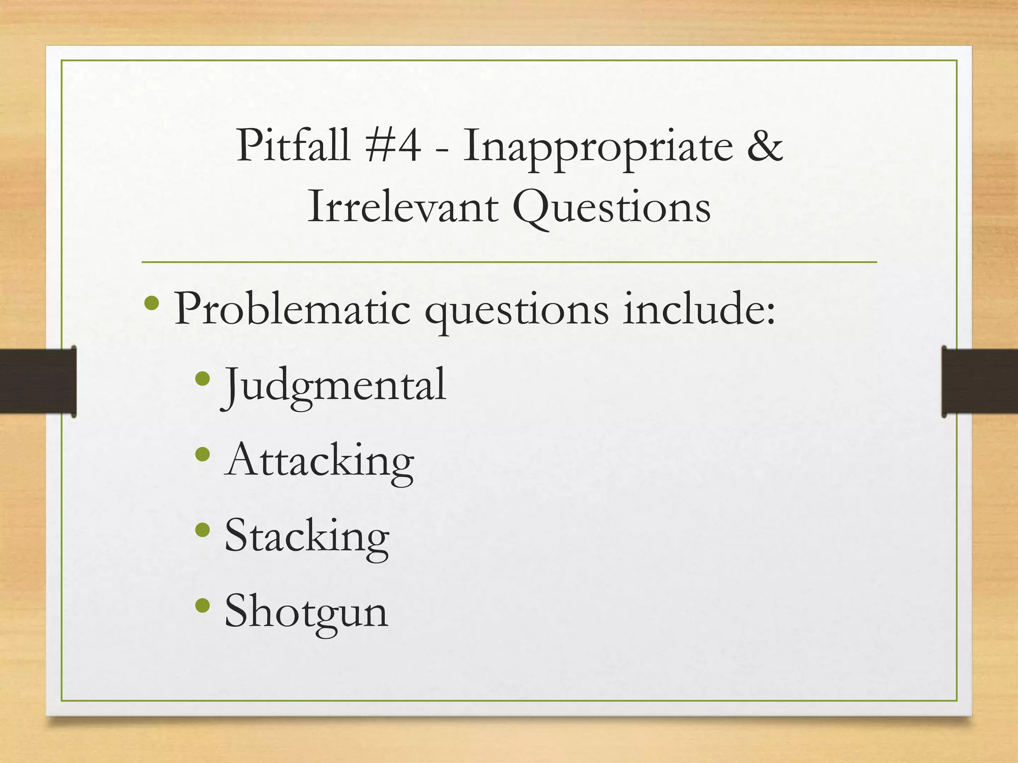 Ch. 7 pitfalls | PPTX