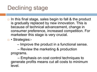 Product life cycle | PPTX