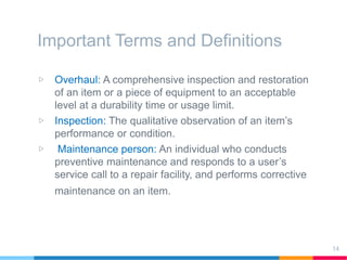 Introduction to maintenance and safety management | PPTX | First Aid ...