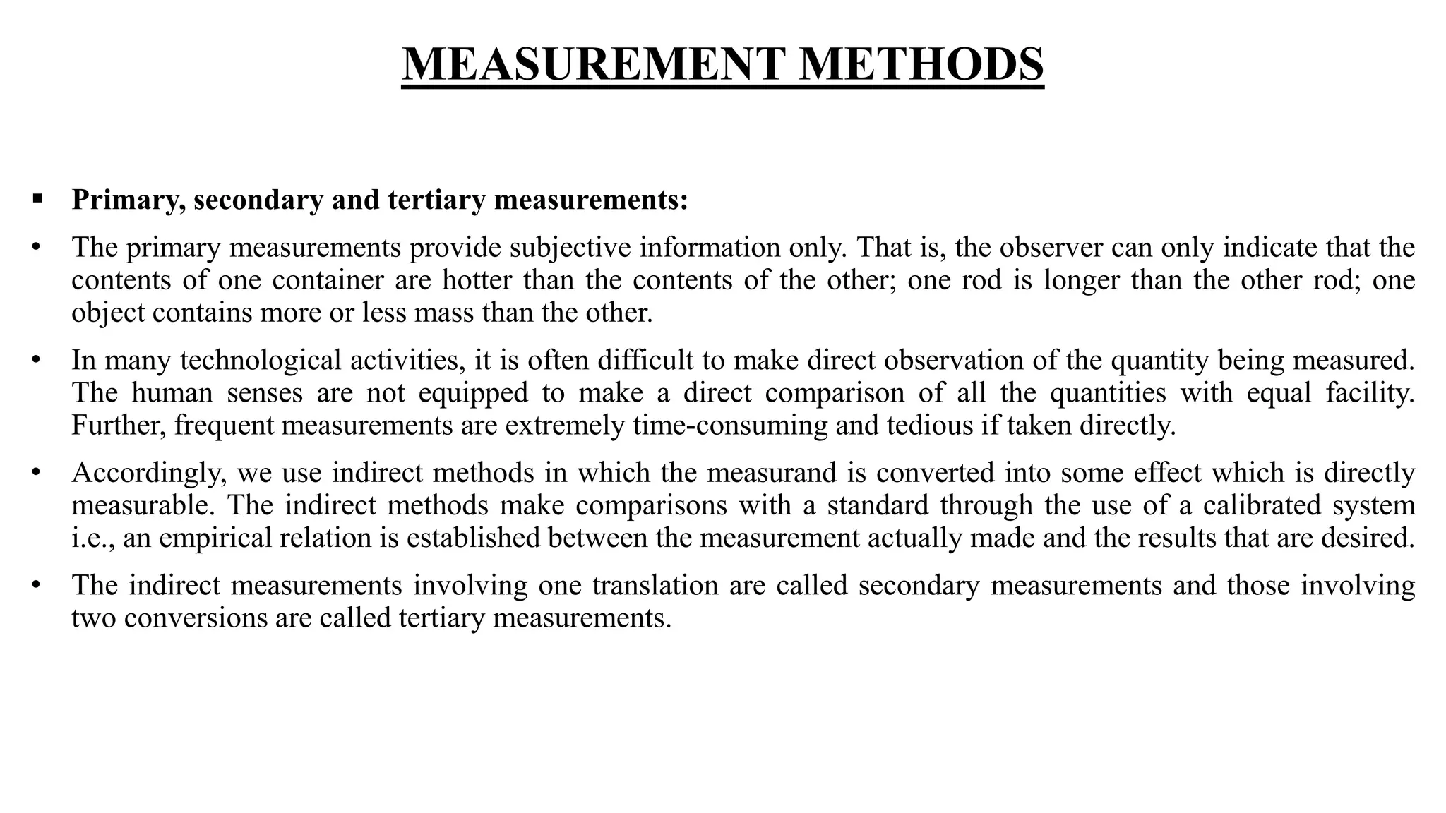 Ch 1 introduction to metrology, linear and angular measurement | PPTX
